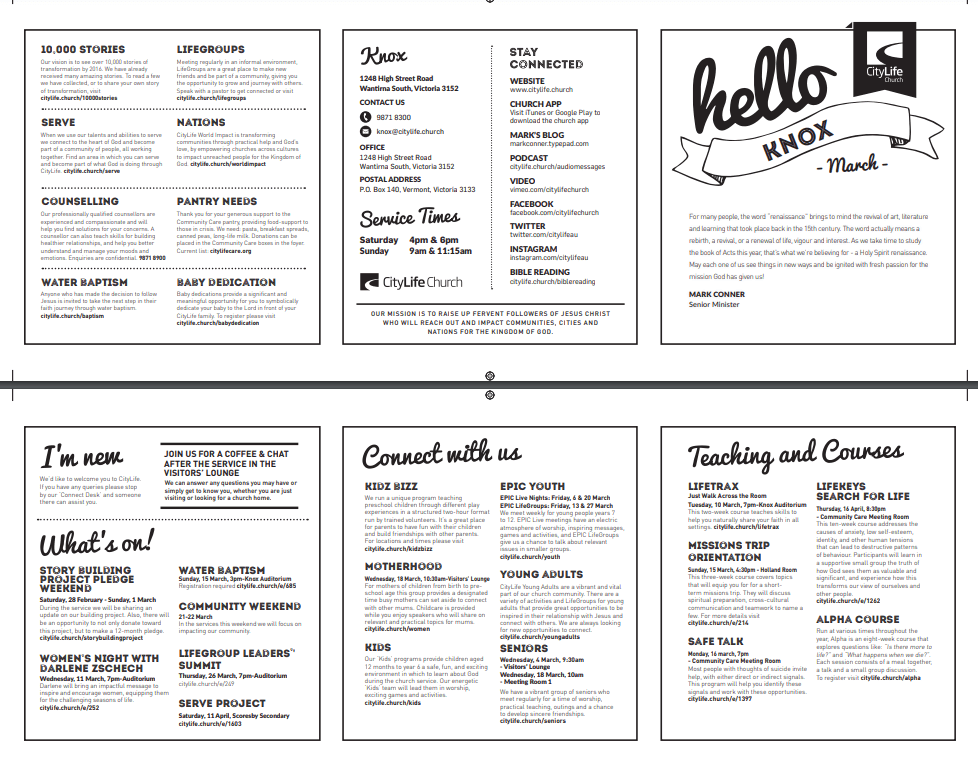 Write and Distribute Church Announcements | ChMeetings ⭐️⛪⭐️Church ...